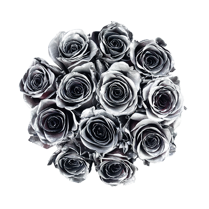 Black Silver Moon - Mystic Flowers